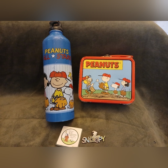 Peanuts | Toys | Peanuts All Stars Blue And Red Kids Toy Set | Poshmark